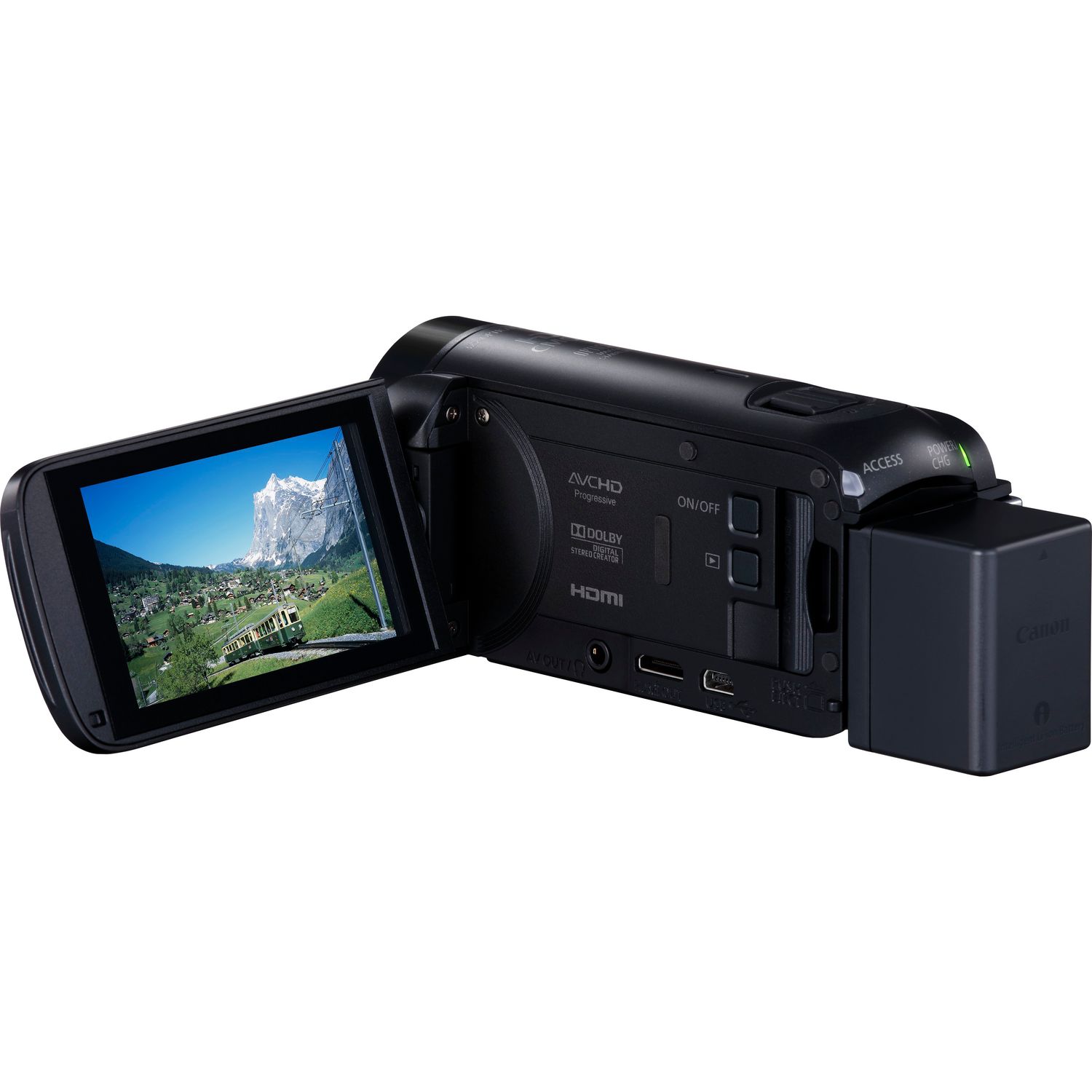 Canon LEGRIA HF R806 Compact Video Camcorder Camera HD 57x Zoom Black ...