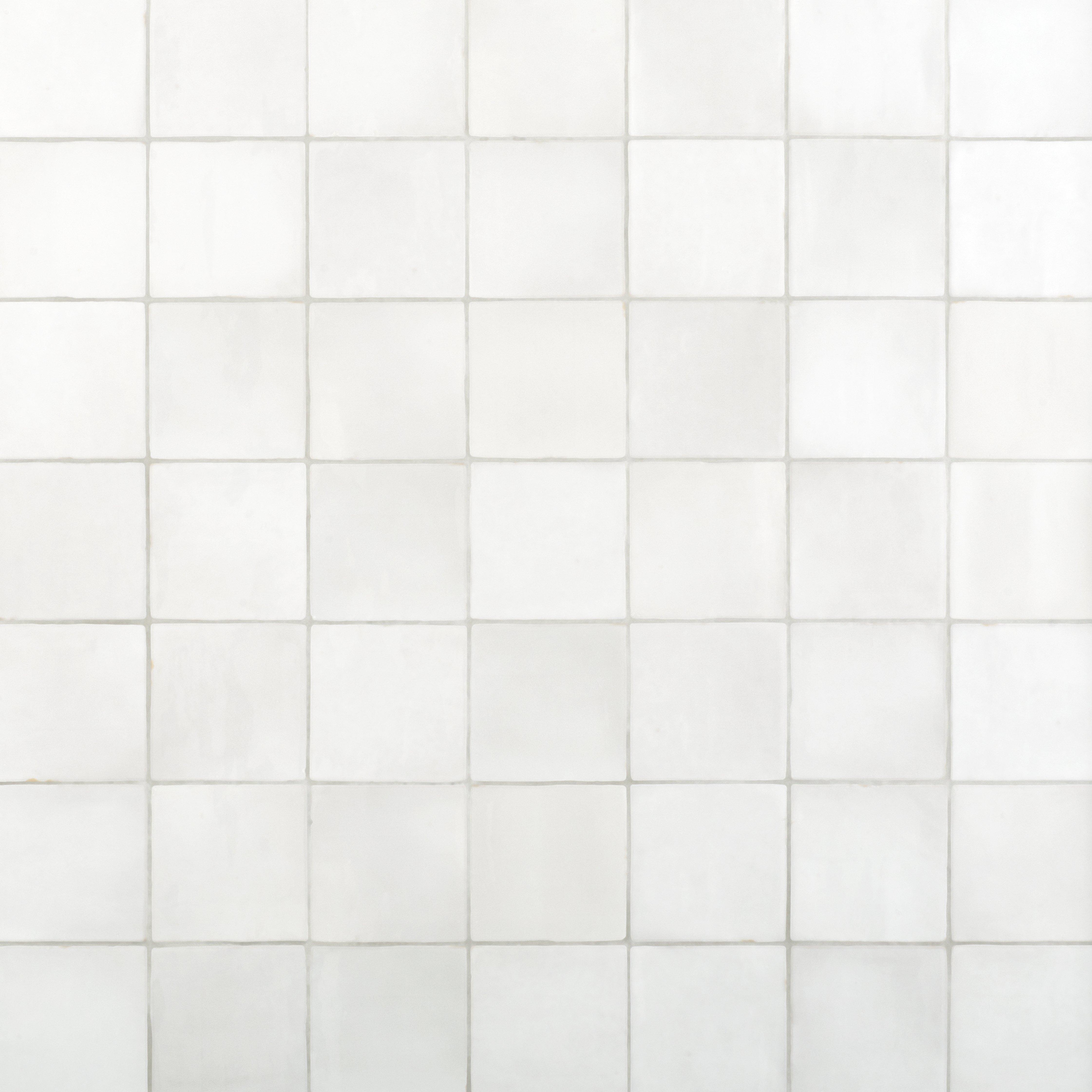 Zellige Pearl Opal Polished Ceramic Tile - 2 1/2 x 8 - 100776673 ...
